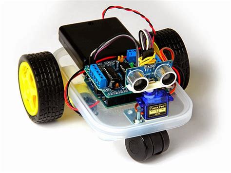 build a mini robot arduino lk