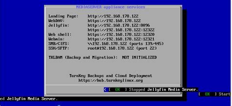 media server suddenly don t start jellyfin turnkey gnu linux