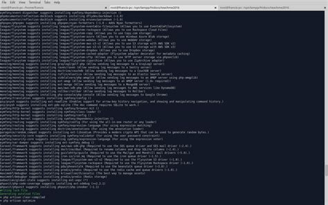 php laravel 5 0 error by running composer install