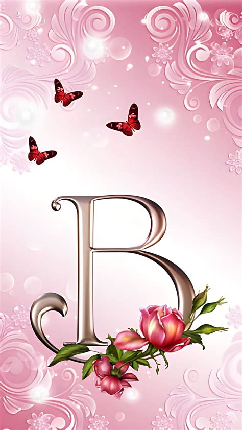 B Name Ka Rose B Letter B Hd Phone Wallpaper Peakpx