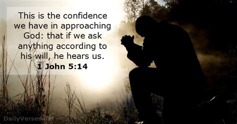 Verse Of The Day 1 John 5 14 Kjv Highland Park Baptist Church