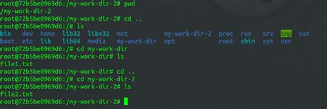docker workdir instruction geeksforgeeks