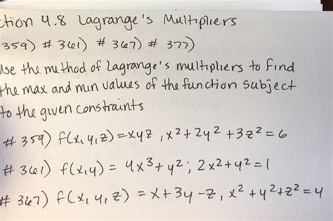 solved use the method of lagrange s multipliers to find the