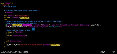 starting mysql error the server quit without updating pid file 学习日志