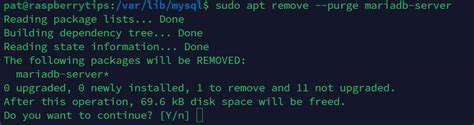 Safely Removing Mysql From Ubuntu The Right Procedure Raspberrytips