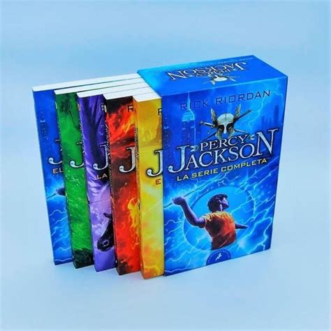 Percy Jackson Y Los Dioses Del Olimpo La Serie Completa Pack Con