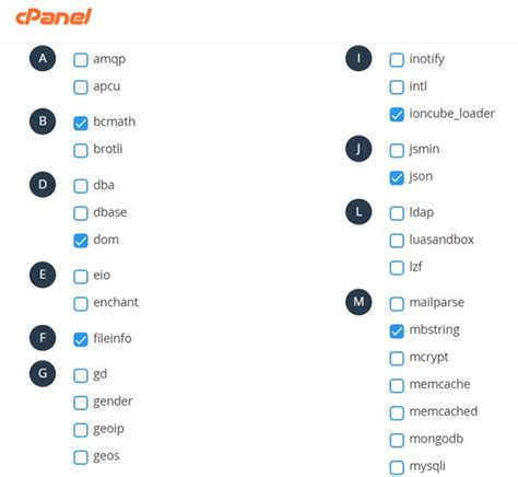 how to install php extension in cpanel geeksforgeeks