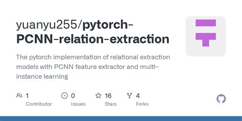 github yuanyu255 pytorch pcnn relation extraction the pytorch