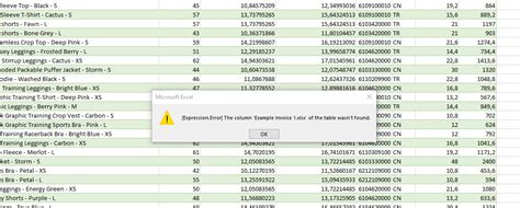 excel power query expression error microsoft fabric community