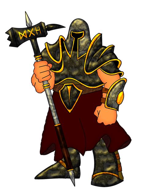 Download Armored Fat Ass Dwarf Dwarven Armor Royalty Free Vector