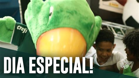 Palmeiras Promove AÇÃo Com A Pastoral Da CrianÇa Youtube