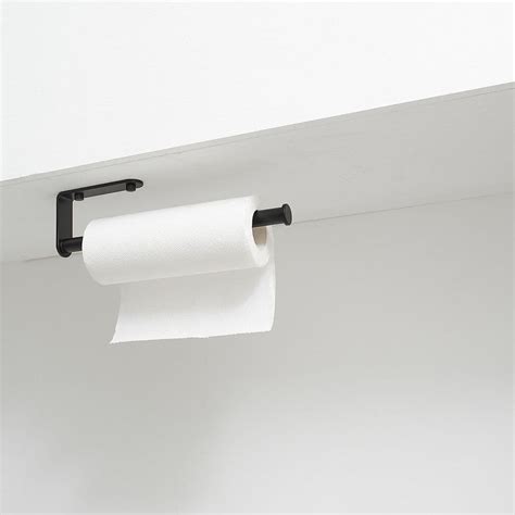 Buy Wall Mount Kitchen Paper Towel Holder Under Cabinet In Matte Black