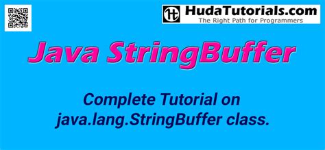 java lang stringbuffer class stringbuffer in java
