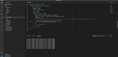 [solved] flatbutton icon s onpressed not getting called flutter