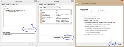 openssl how to extract the root ca and subordinate ca from a