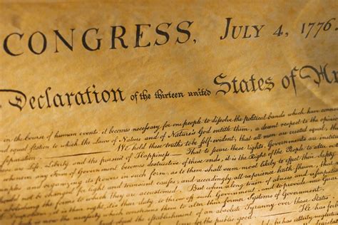 U S Declaration Of Independence Full Text What Americas Founding