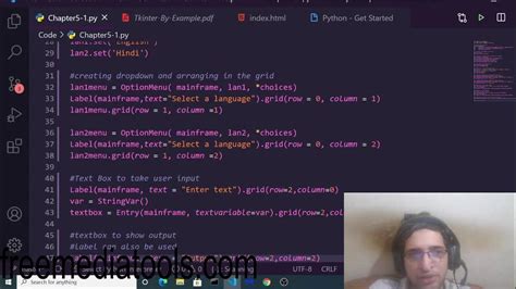 python 3 tkinter language translator app using translate module in gui