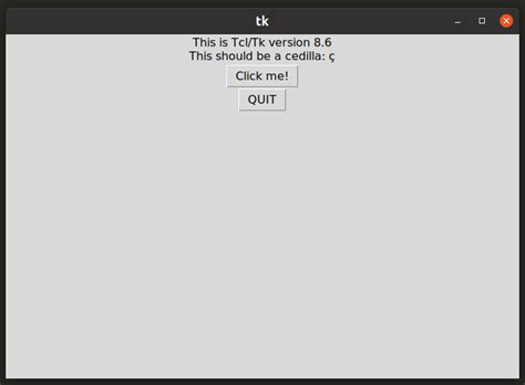how to create a hello world application in python using tkinter