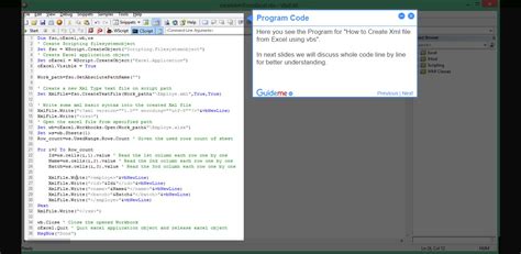 how to create xml file from excel using vbs learn vbscript step by step