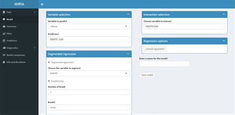 a web interface for regression analysis overview r bloggers