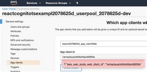 example for react typescript cognito by tsubasa