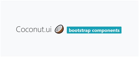 coconut ui bootstrap library showcase help wanted