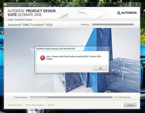 solved error please install directx before installing
