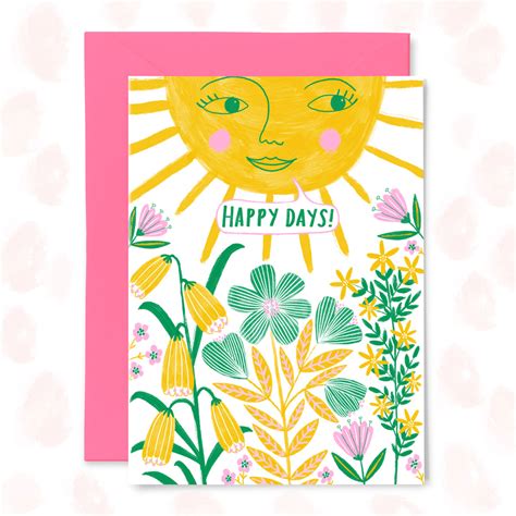 Happy Days Greetings Card