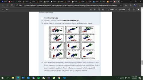 solved my code below import numpy as npimport matplotlib