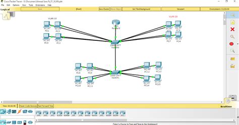 Tutorial Konfigurasi Vlan Menggunakan Cisco Packet Tr