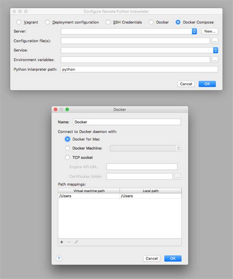 docker debugging in and deploying to containers on a