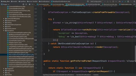 how the html error page is rendered symfony 5 deep dive the