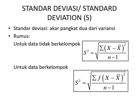 Cara Membuat Rumus Standar Deviasi Di Excel Hongkoong