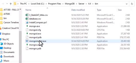 how to import database in mongodb v5 stack overflow