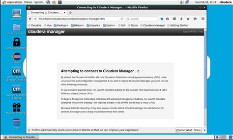 cannot connect to cloudera manager projectpro