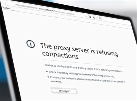 the proxy server is refusing connections firefox error