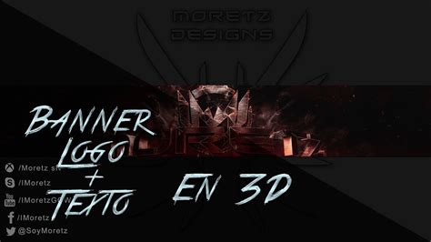 Tutorial Como Hacer Un Banner Con Logo Y Texto 3d Cinema 4d Y