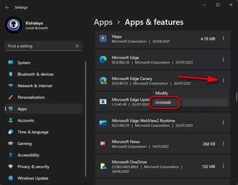 How One Can Uninstall Microsoft Edge From Home Windows 11 ~ Bd Tech Bloge