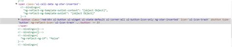 delete icon in datagrid radzen ide angular radzen