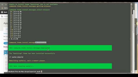 command theme install drupal 8 youtube