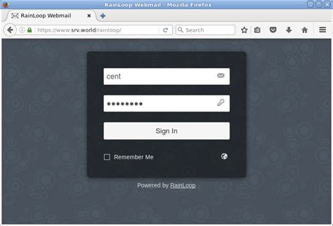 centos 7 apache d webmail rainloop server world