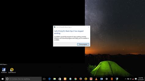 black ops ii game how to fix error during initializing unhandled