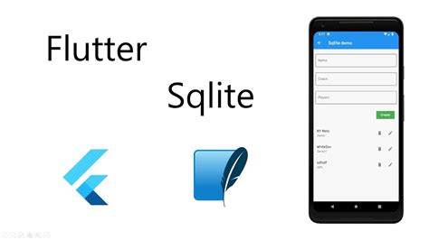 sqlite crud with flutter youtube