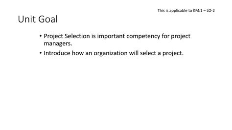 Ppt Project Selection And Prioritization Powerpoint Presentation