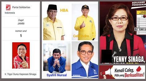 Daftar Nama Calon Tetap Caleg Dpr Ri Dapil Jambi Pemilu 2024