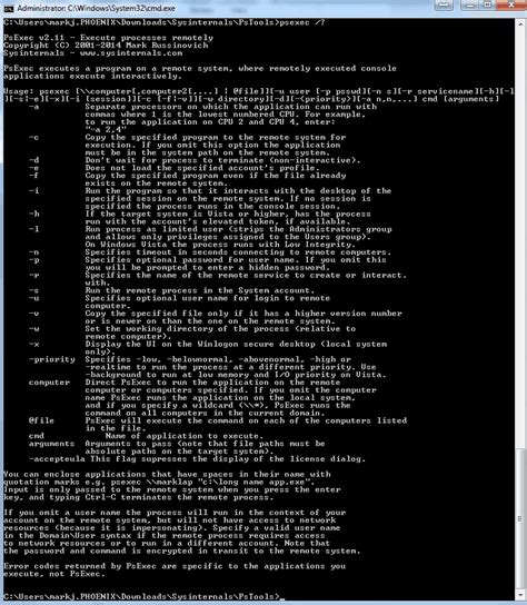 how to launch a command prompt as system in windows 10