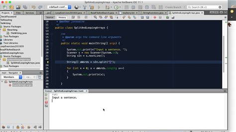 java programming using split with arrays youtube