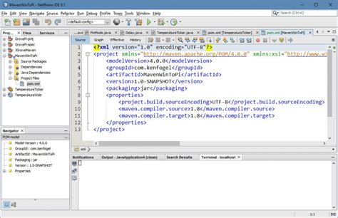 running maven based projects on a remote raspberry pi using netbeans