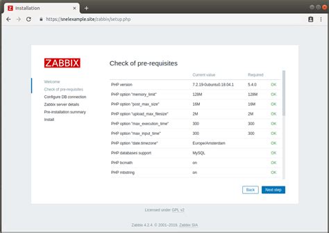 monitoring server using zabbix 4 on ubuntu 18 04