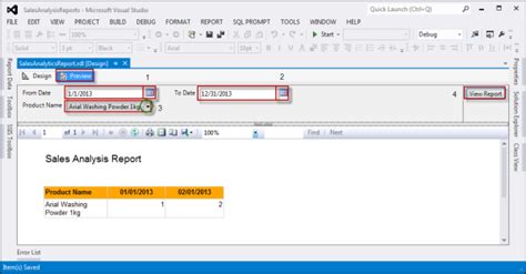 create first ssrs report with sql server analysis services olap cube